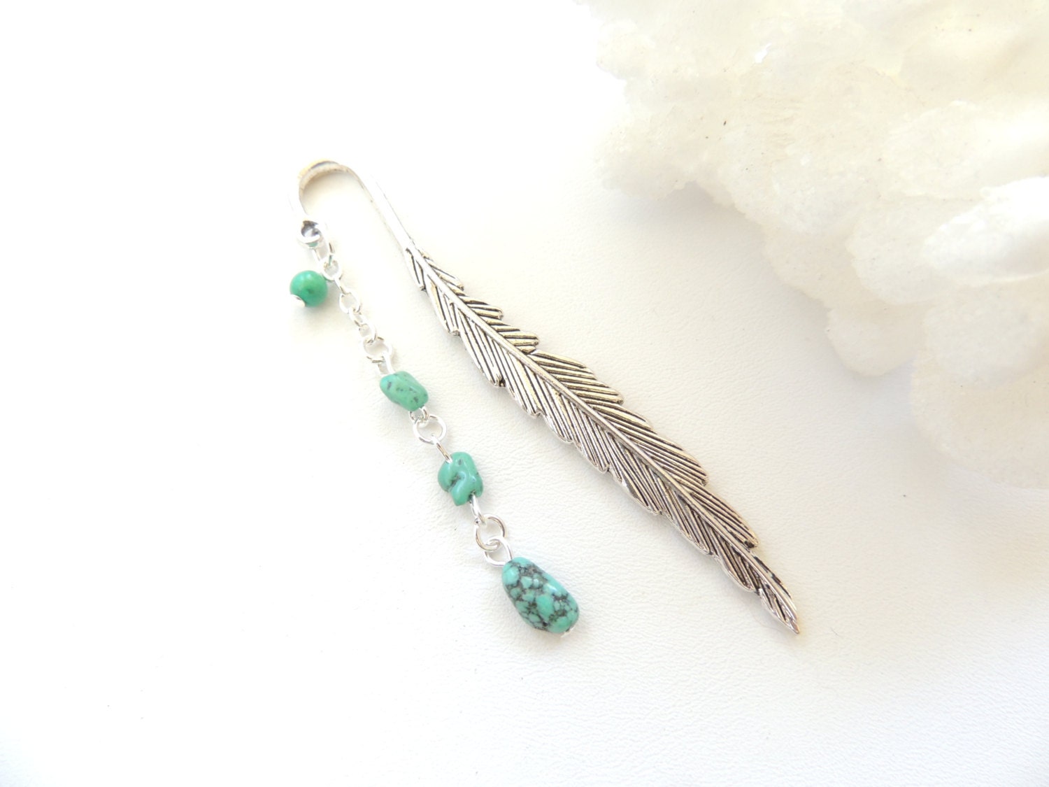 Feather Bookmark Boho Tribal Feather Bookmark Metal - Etsy