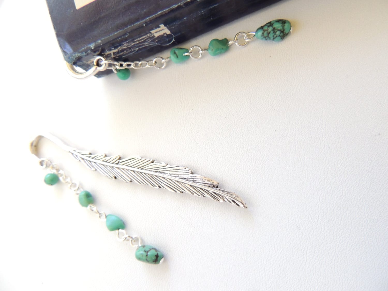Feather Bookmark Boho Tribal Feather Bookmark Metal - Etsy
