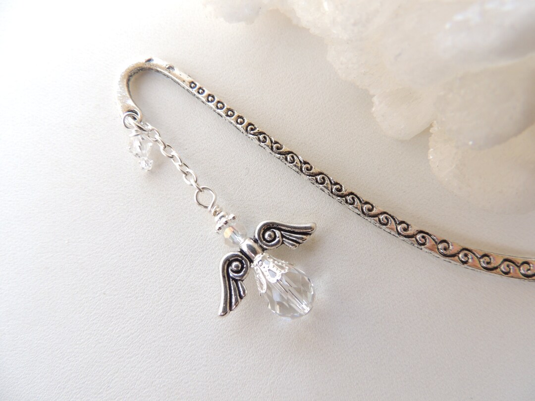 Angel Bookmark, Guardian Angel Bookmark, Crystal Angel, Books Ans Zines ...