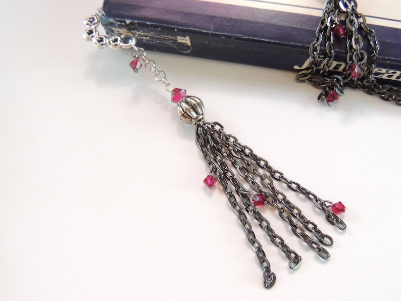Chain Tassel Bookmark Metal Bookmarks Shepherds Hook - Etsy