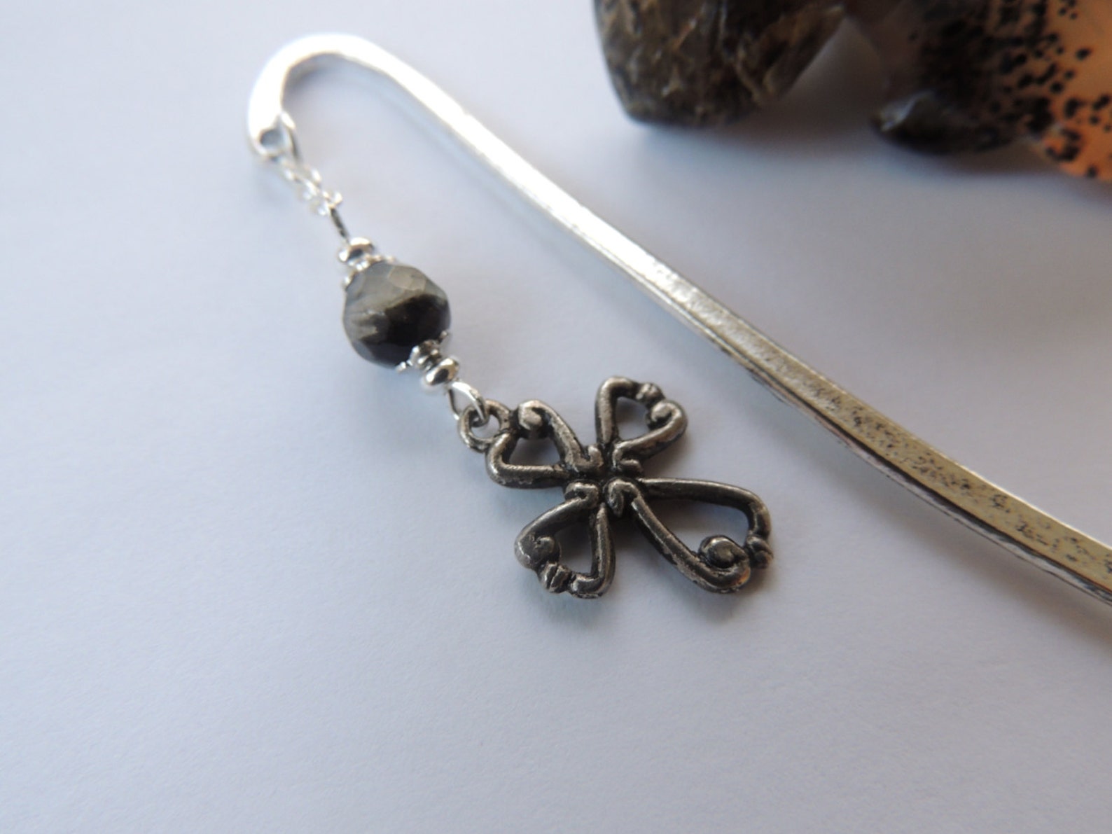 Cross Bookmark, Bookmarks, Metal Bookmark, Beaded Bookmark, Religious ...