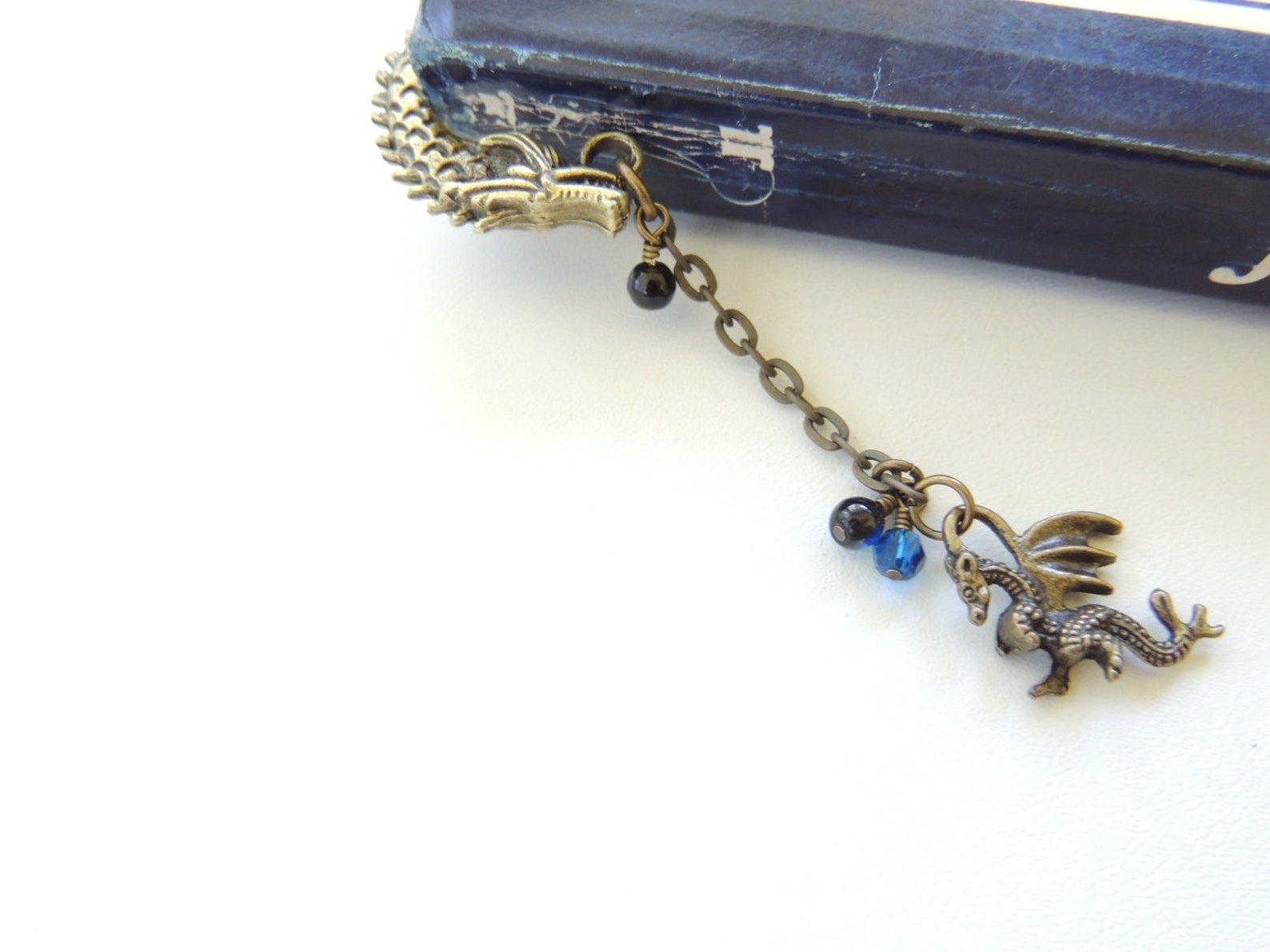 Dragon Bookmark Books and Zines Unique Handmade Metal - Etsy