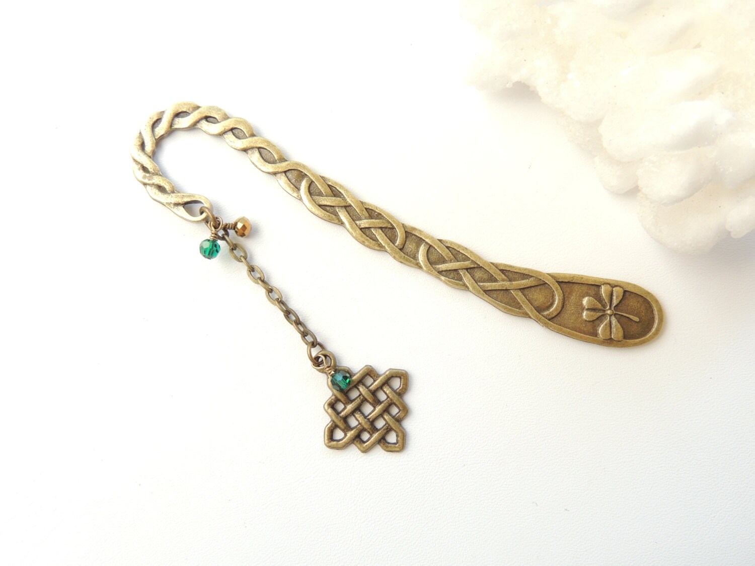 Celtic Bookmark Celtic Knot Bookmark Antiqued Bronze | Etsy