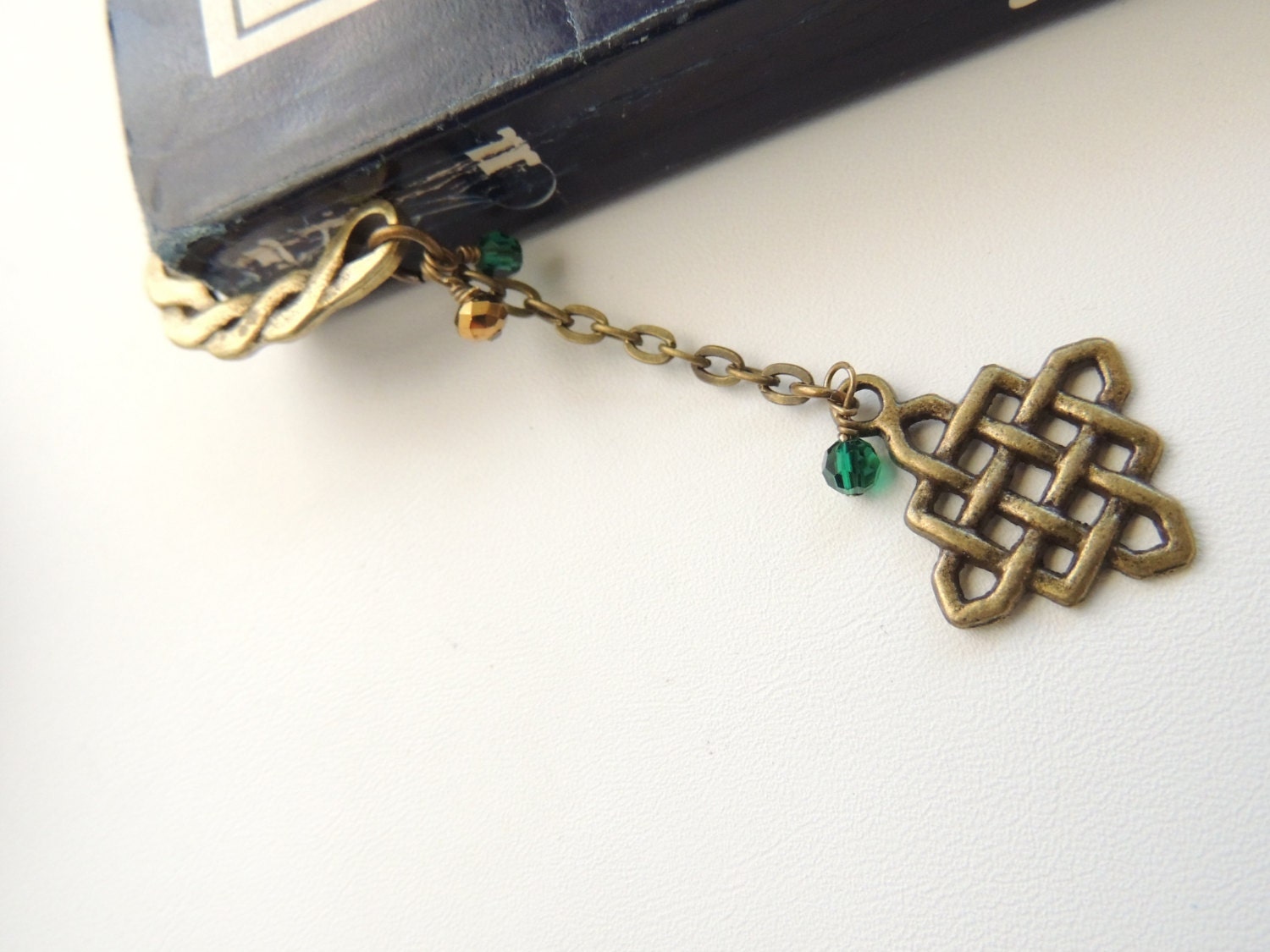 Celtic Bookmark Celtic Knot Bookmark Antiqued Bronze | Etsy