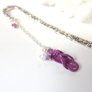 Flip Flop Bookmark, Flower Bookmark, Mothers Day Gift, Office Gift ...