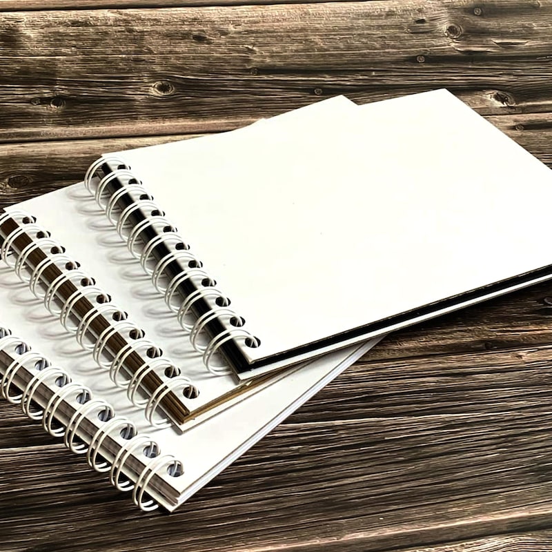 Blank Scrapbook Album - Etsy