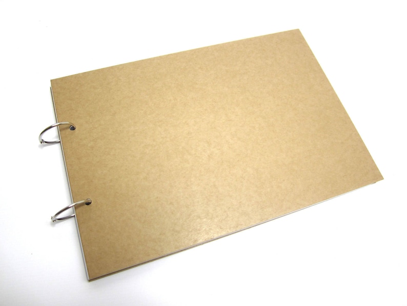 A3/A4/A5 Refillable Binding Ring Scrapbook, Photo Album, Guest Book ...