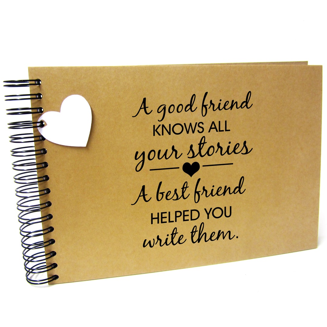 A5 A4, A Best Friends Stories Scrapbook, Landscape, Card Pages, Photo ...