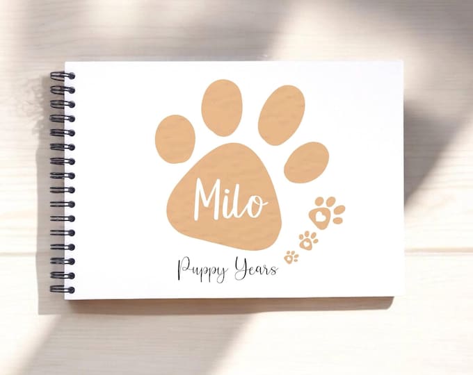 Puppy Journal : A Guided Journal to Document the First Year With Your ...