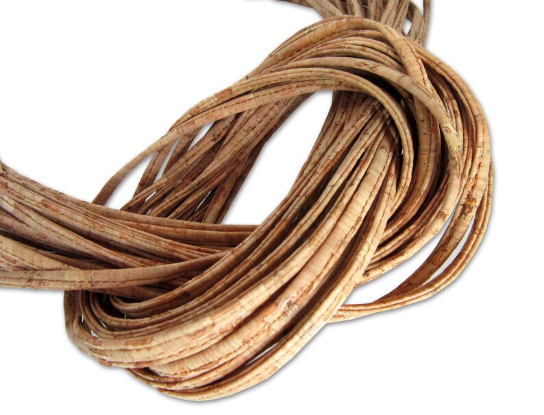 Natural Cork String 6mm - Etsy