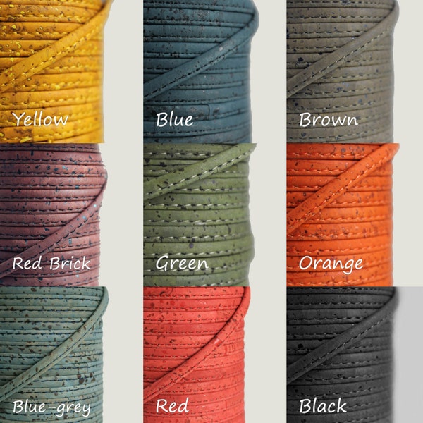 Cork Fabric Colors - Etsy