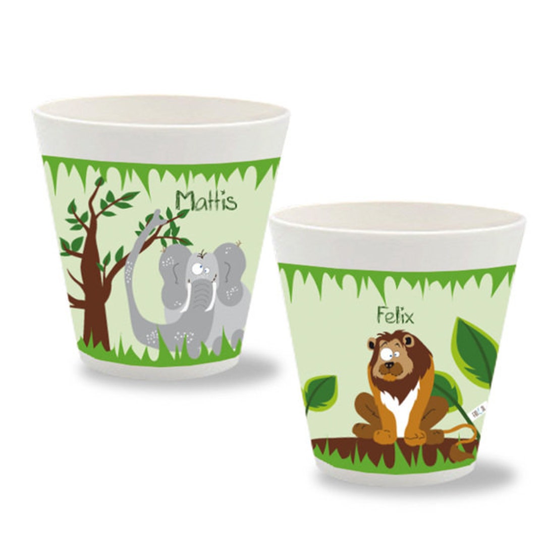 Becher für den Kindergarten - Etsy.de