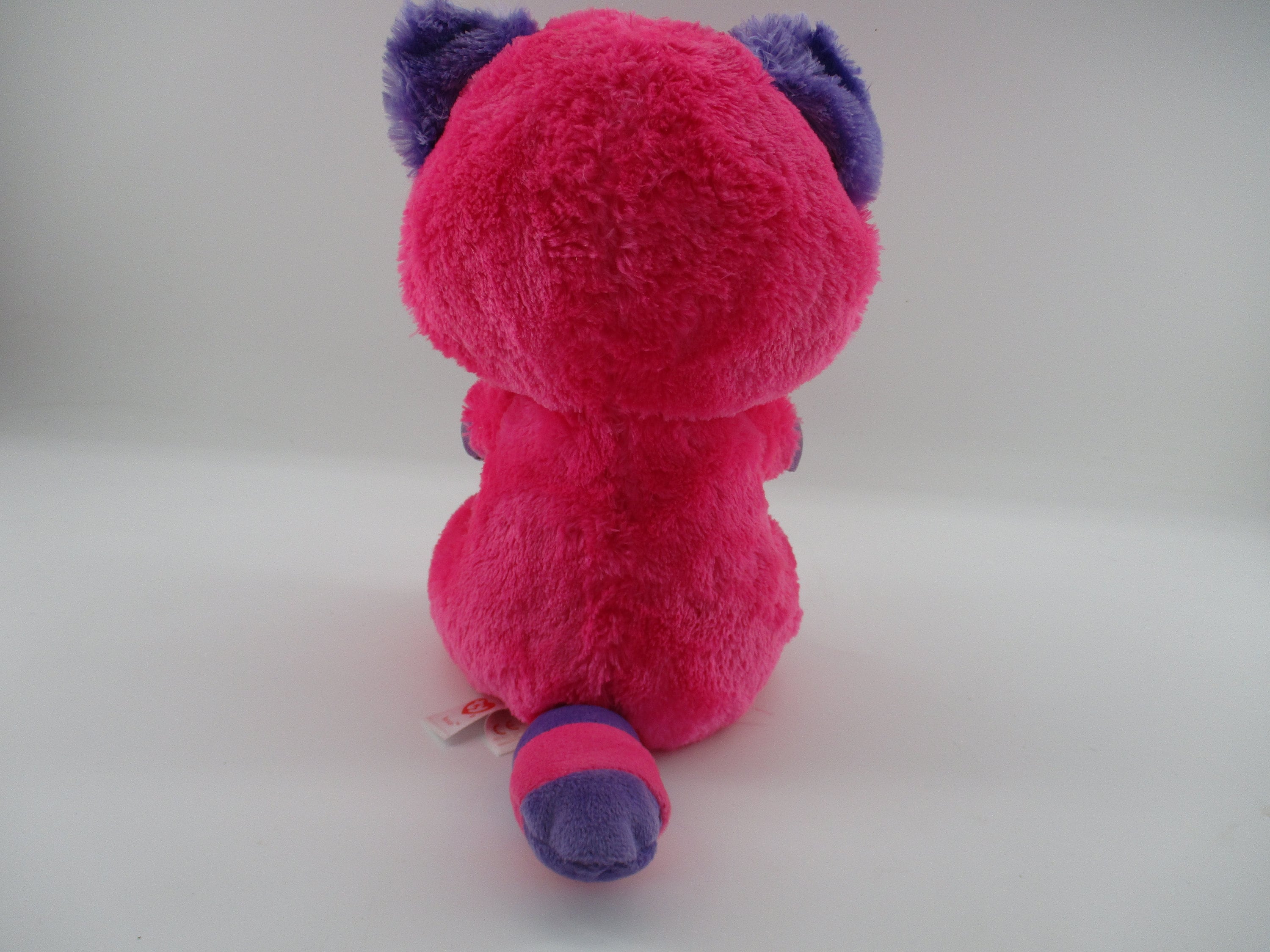 6" Ty Beanie Boo "roxy" Pink and Purple Raccoon, Retired, Mint, Very ...