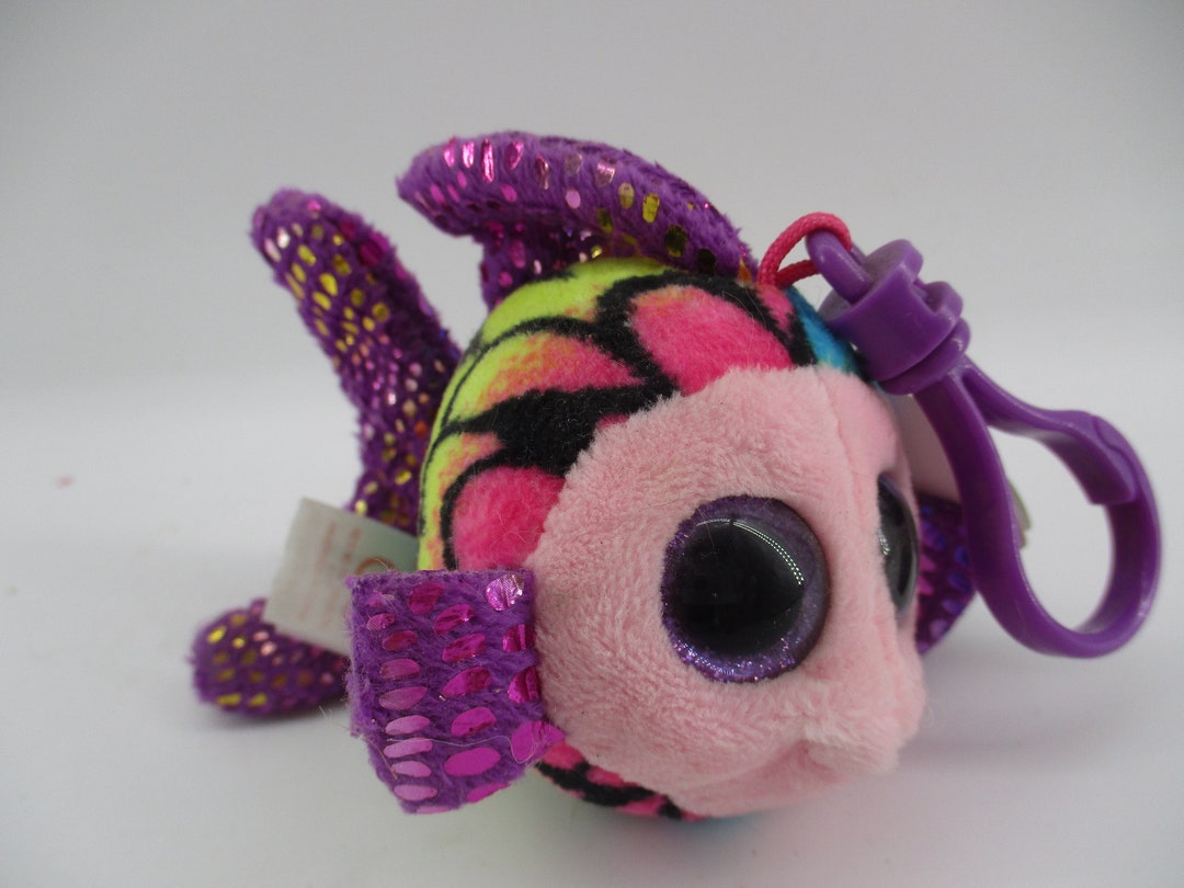 3.5 Ty Beanie flippy Angel Fish, Keychain, Retired, Mint. - Etsy