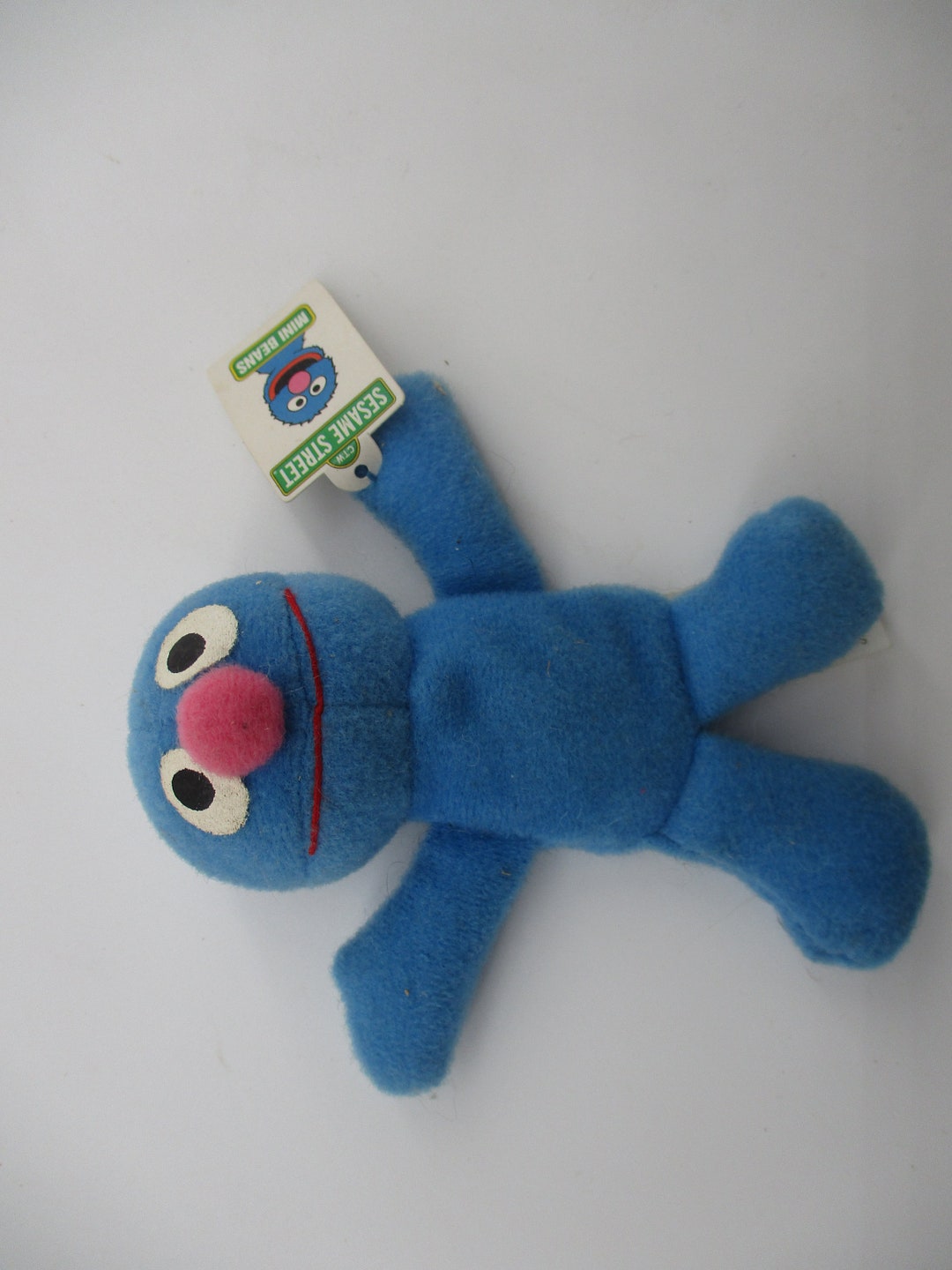 3 Ty Beanie Sesame Street Mini Beans grover, Retired, Good Condition ...