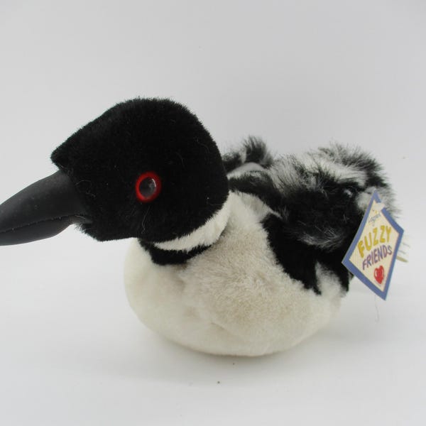 Fuzzy Loon - Etsy