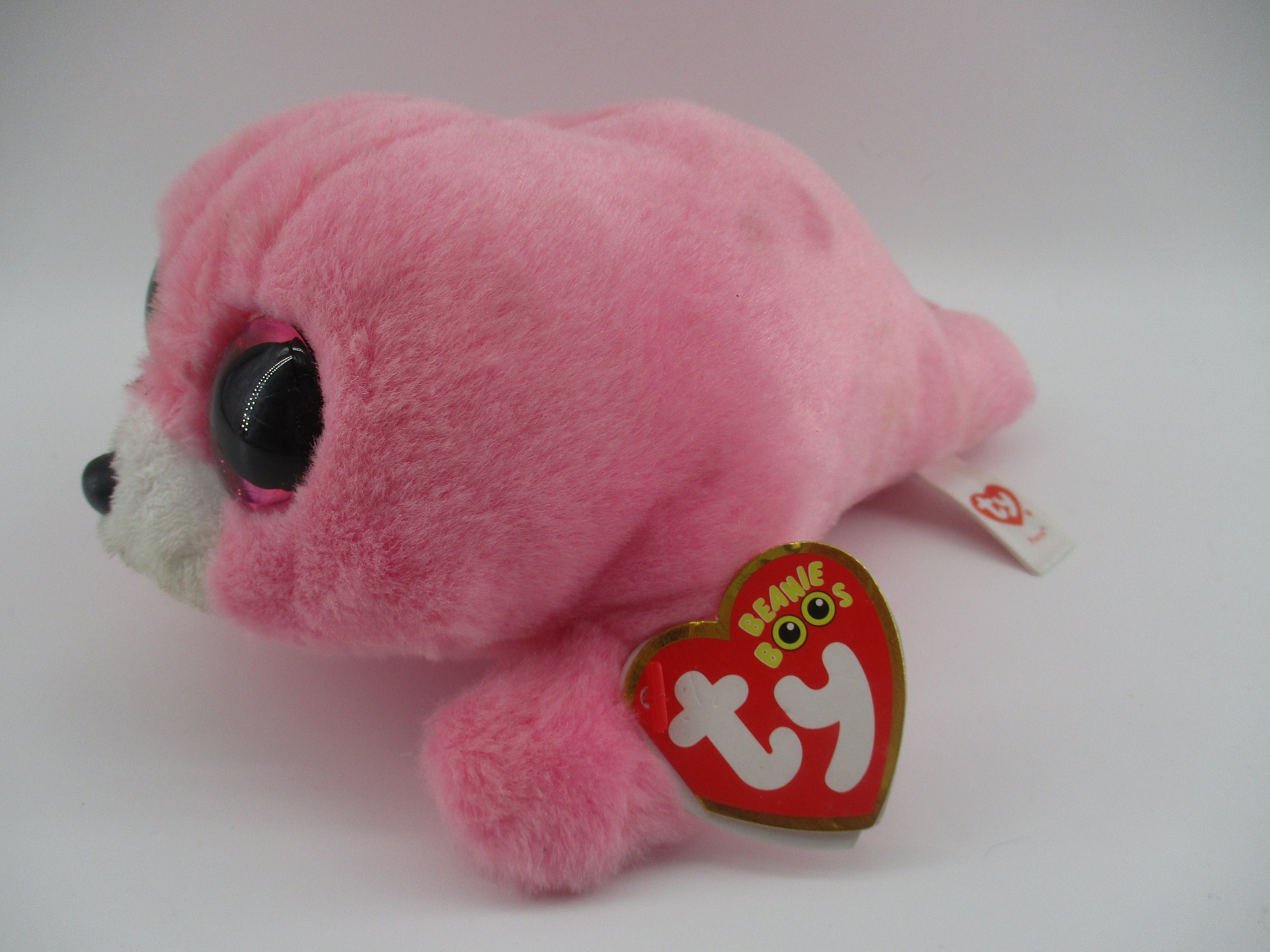 Pierre, 6" Pink Ty Beanie Boo Baby Seal, Retired, New, Mint. - Etsy