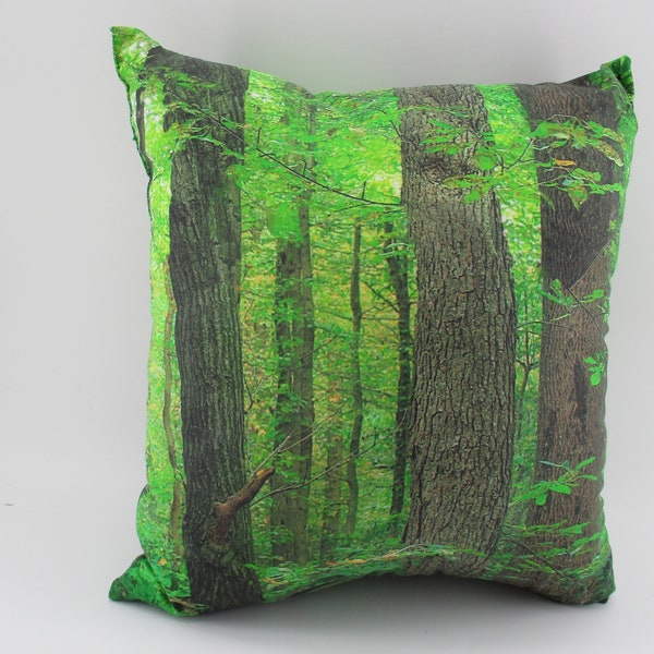 Forest Pillow - Etsy