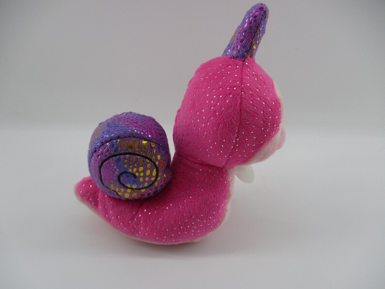 6" Ty Beanie Boo Scooter Snail: Pink & Purple, Retired, Mint; 6". - Etsy