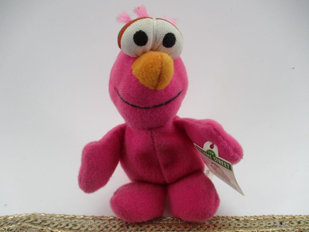 4.5" Ty Beanie Sesame Street Kellogg's Mini Beans "tele Monster ...