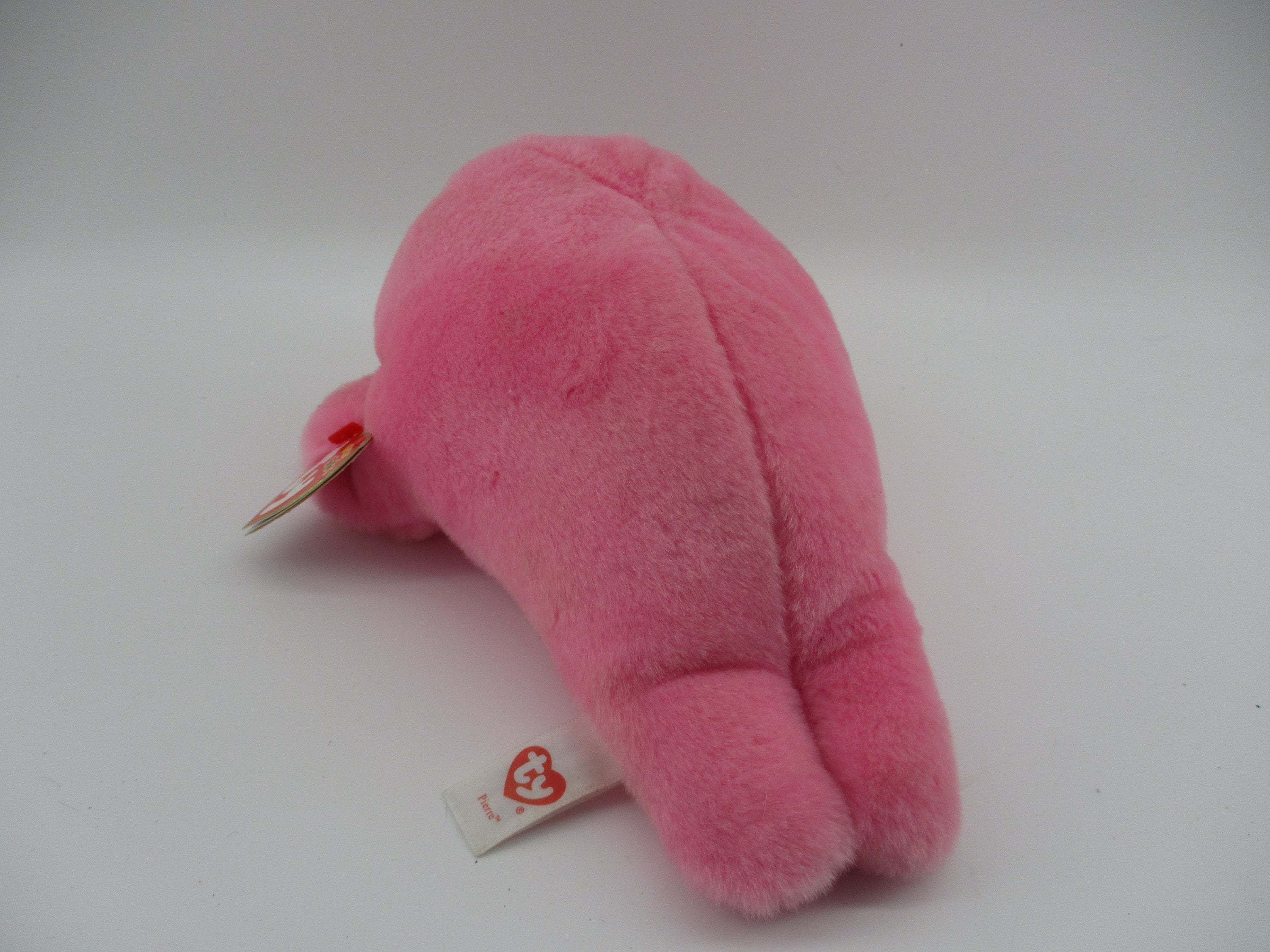 Pierre, 6" Pink Ty Beanie Boo Baby Seal, Retired, New, Mint. - Etsy