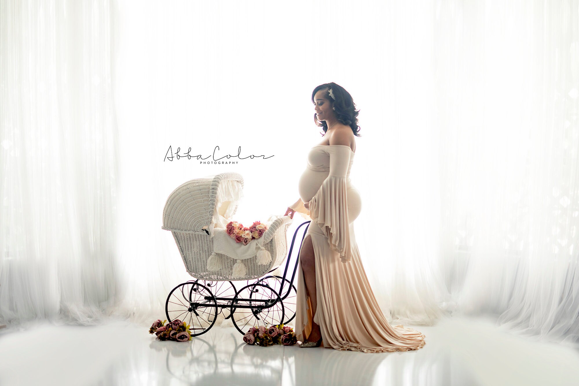 Maternity Gown For Photo Shoots Mermaid Style Maternity Etsy
