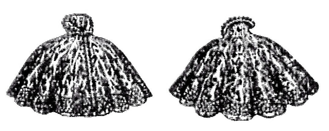 1890s Ladies Columbia Cape INSTANT DOWNLOAD 1894 Belle - Etsy