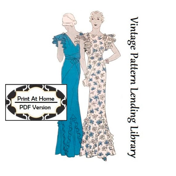 Godet Dress Pattern - Etsy UK