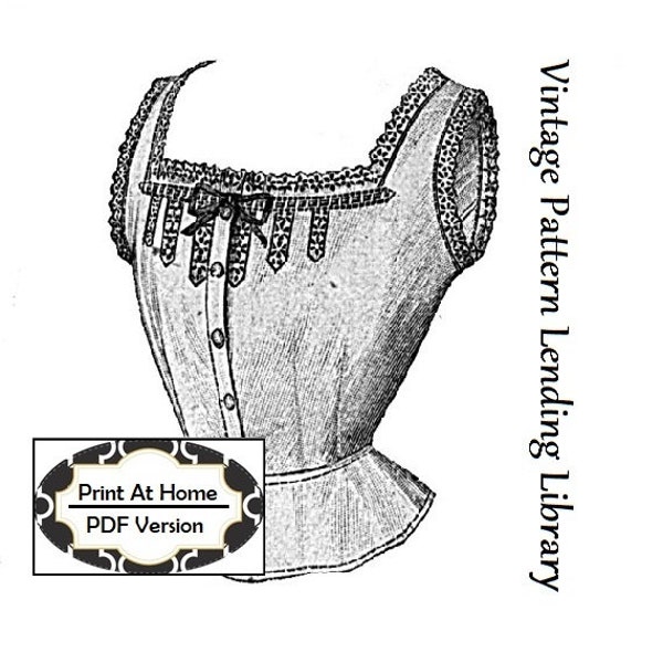 Edwardian Corset Pattern - Etsy