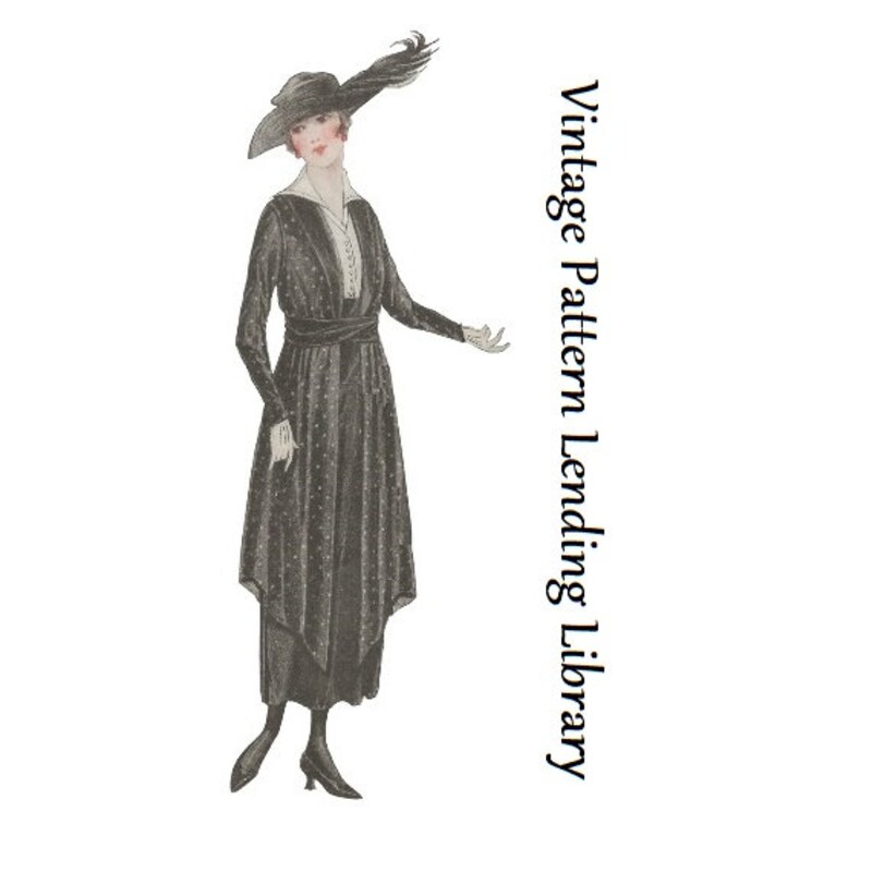 Edwardian Dress Pattern - Etsy
