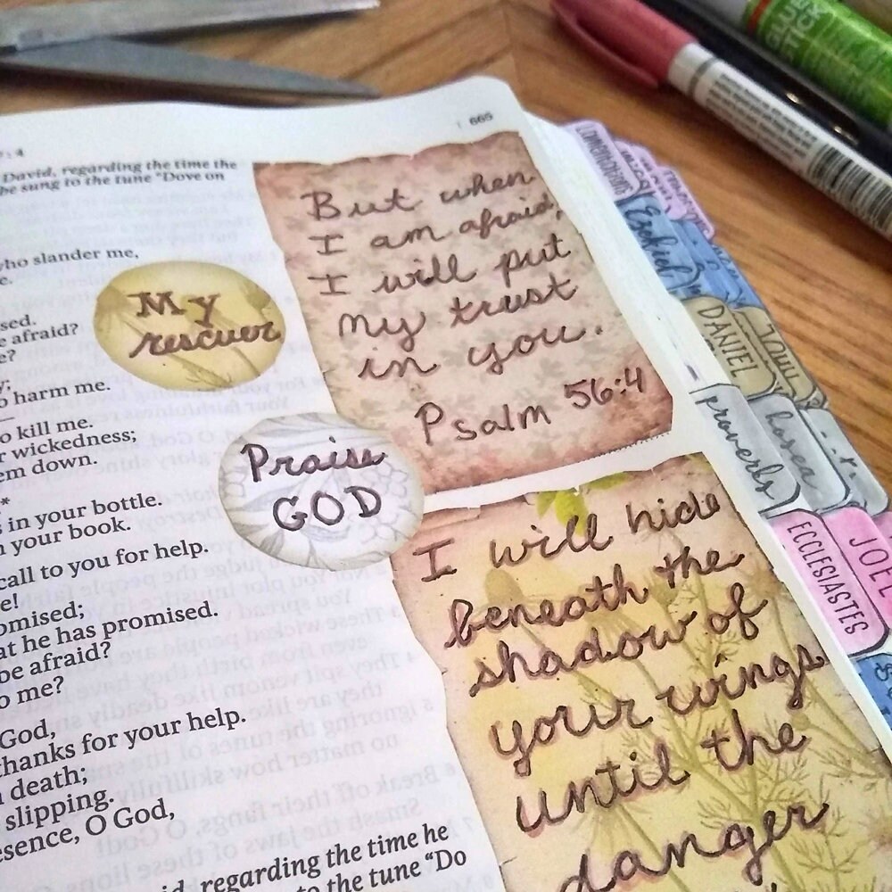 Vintage Bible Journal Stickers Printable Journaling Cards - Etsy