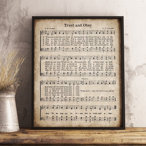 Amazing Grace Print Printable Vintage Sheet Music Instant Etsy