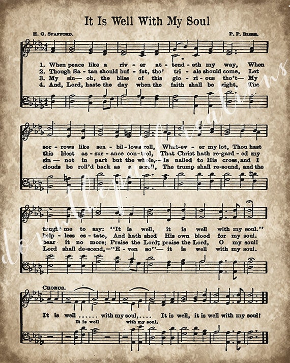 Old Looking Sheet Music