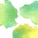Watercolor Splash Clip Art Set, Paint Blobs, Blue Green Yellow, Painted ...
