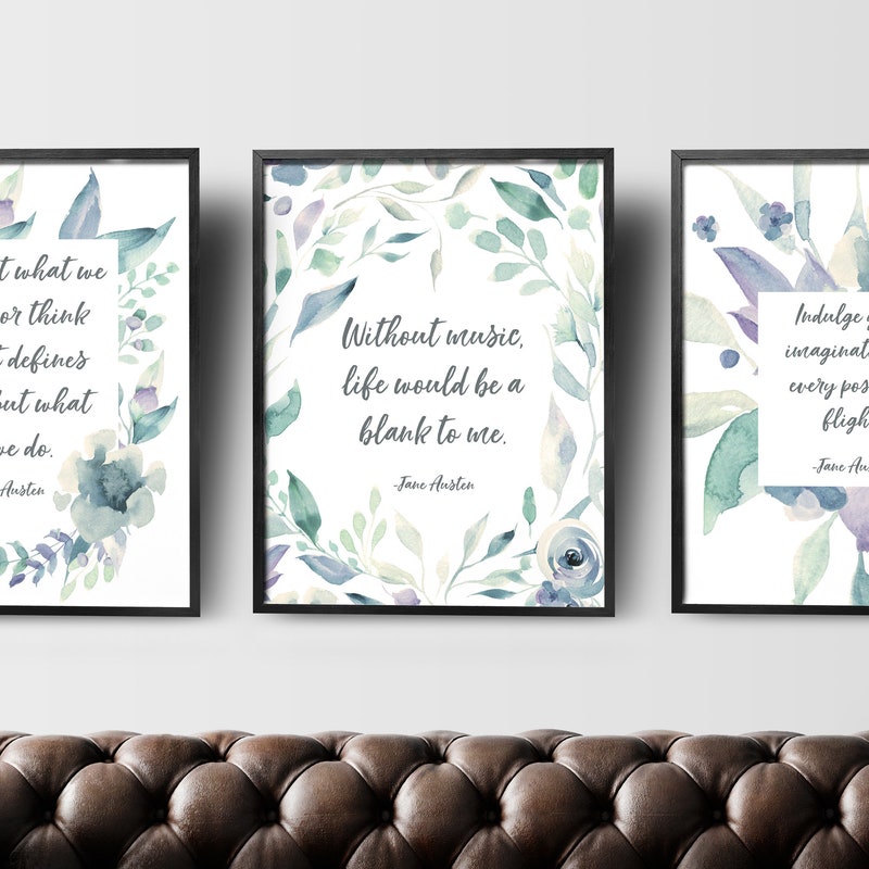 Literary Wall Art - Etsy