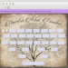 Spanish Family Tree Printable, 5 Generation Template, INSTANT DOWNLOAD ...