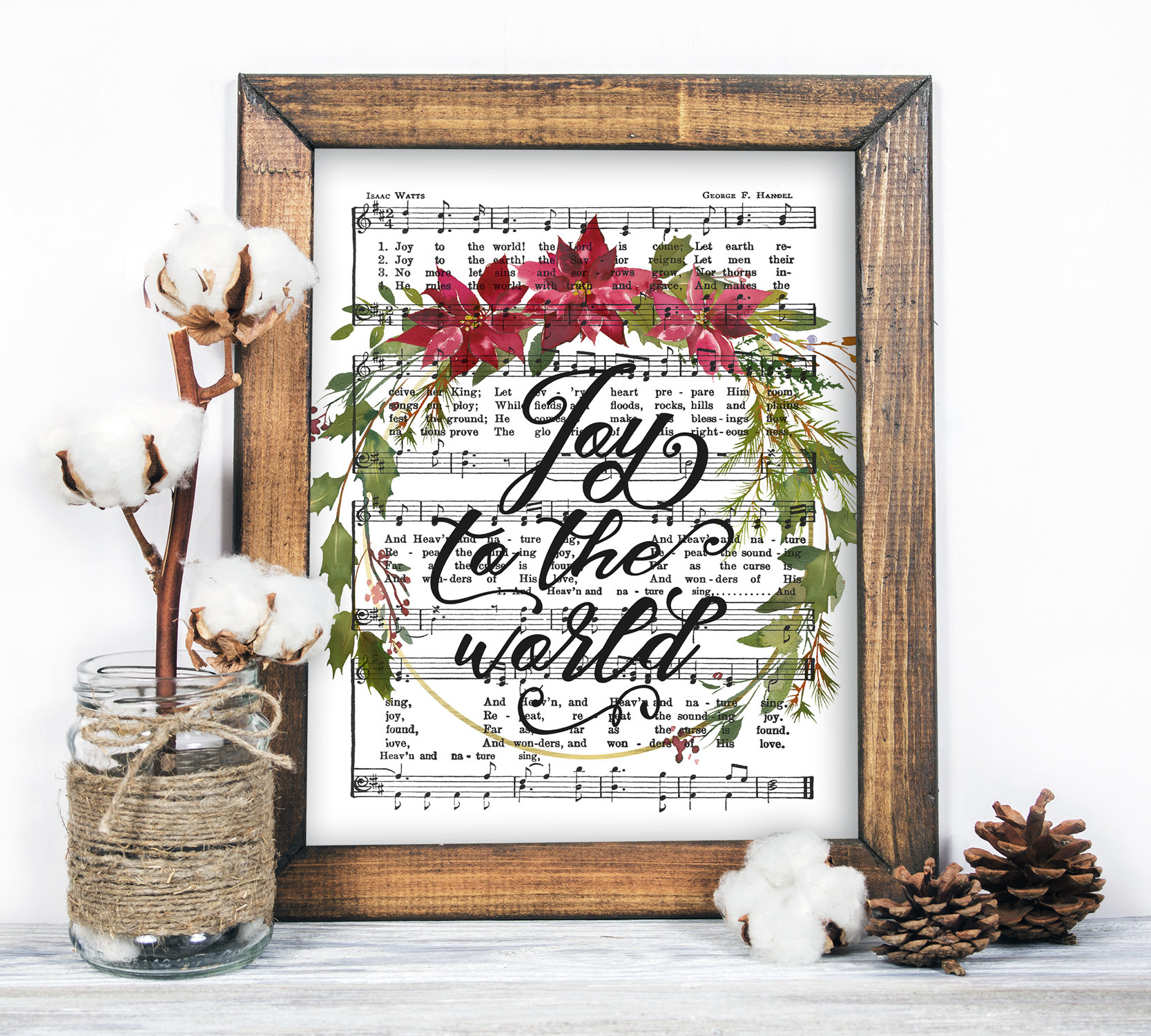 Set of 6 Christmas Bible Verse Art Prints, Download — Down the Path ...