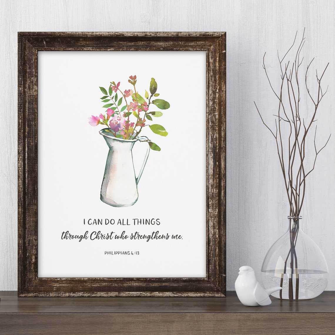 Philippians 4:13 Printable, I Can Do All Things Through Christ ...