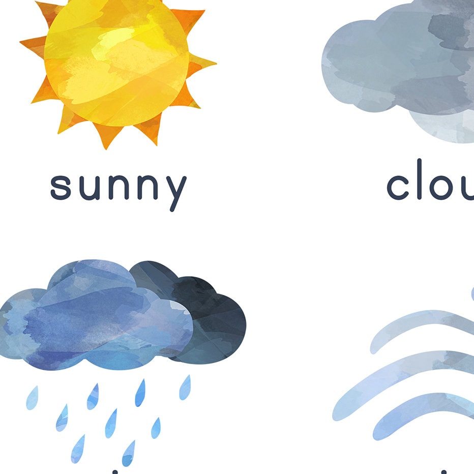 Weather Chart Printable Homeschool Resource Instant | Etsy