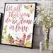 Let all that you do be done in love Print 1 Corinthians | Etsy