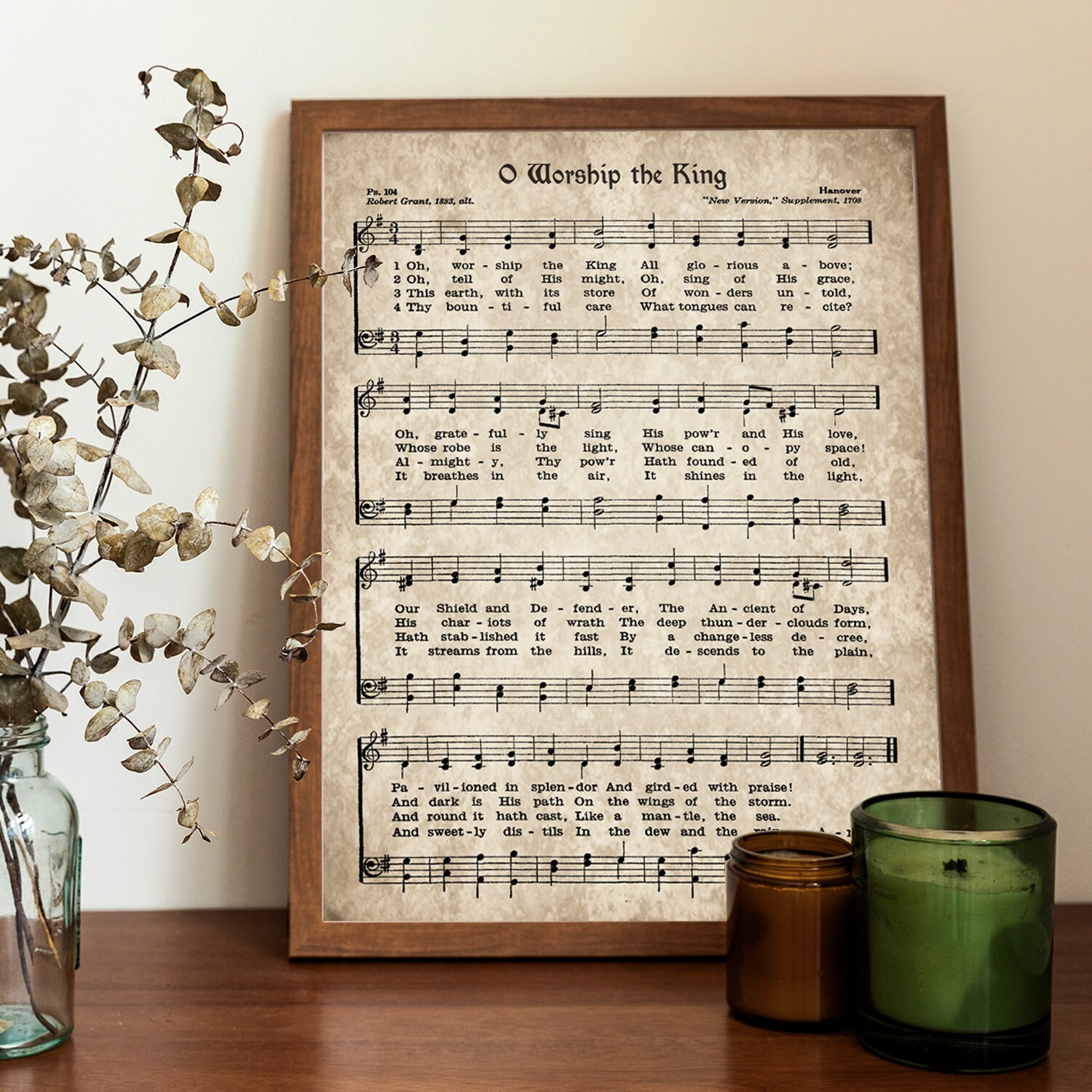 Hymn Prints — Down the Path Creations