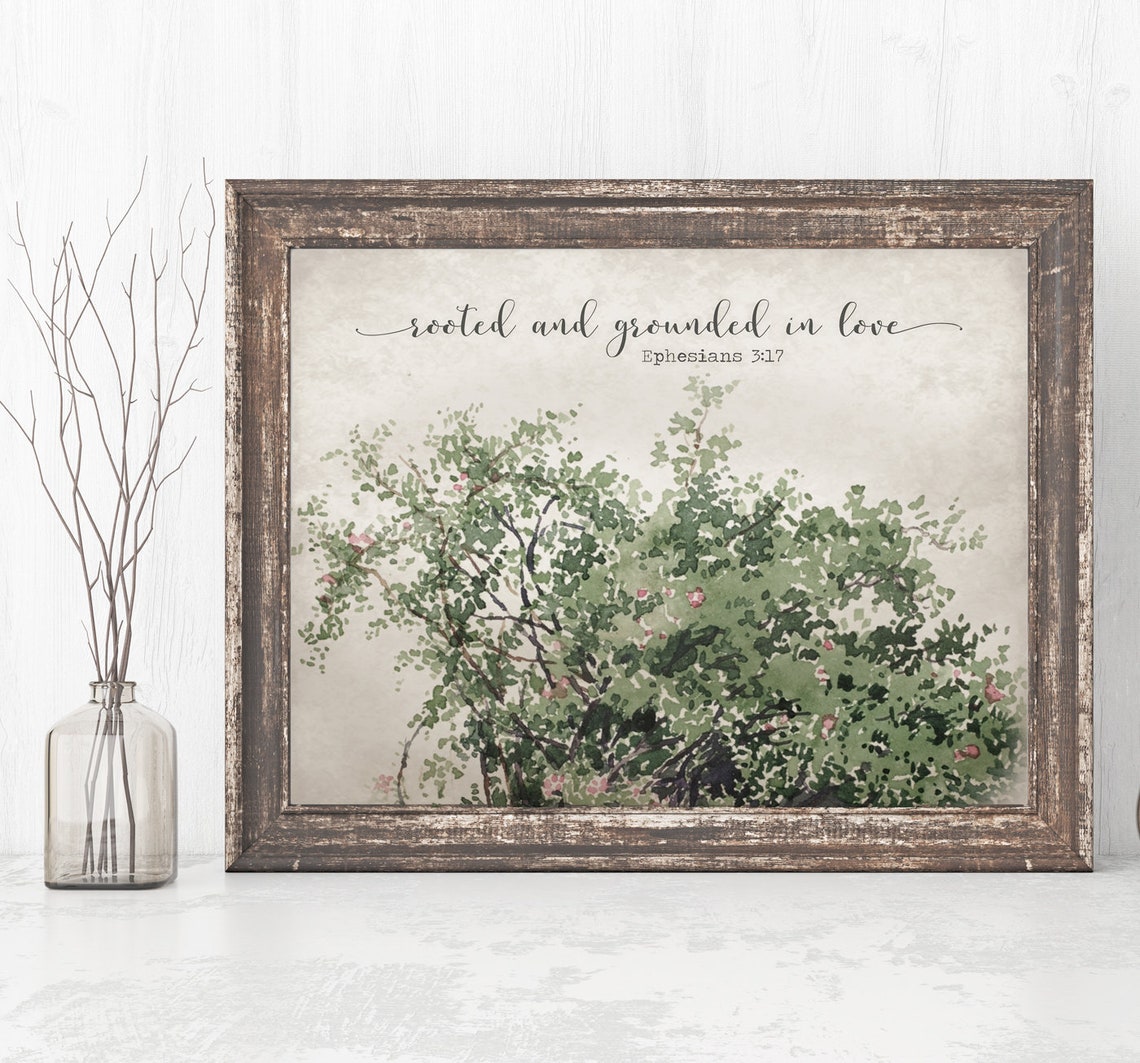 Vintage Scripture Art Prints: Christian Gallery Wall Decor (digital ...