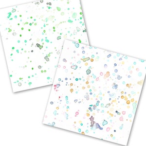 Watercolor Splatter Digital Paper, Instant Download, Watercolor ...