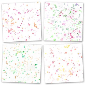 Watercolor Splatter Digital Paper, Instant Download, Watercolor ...