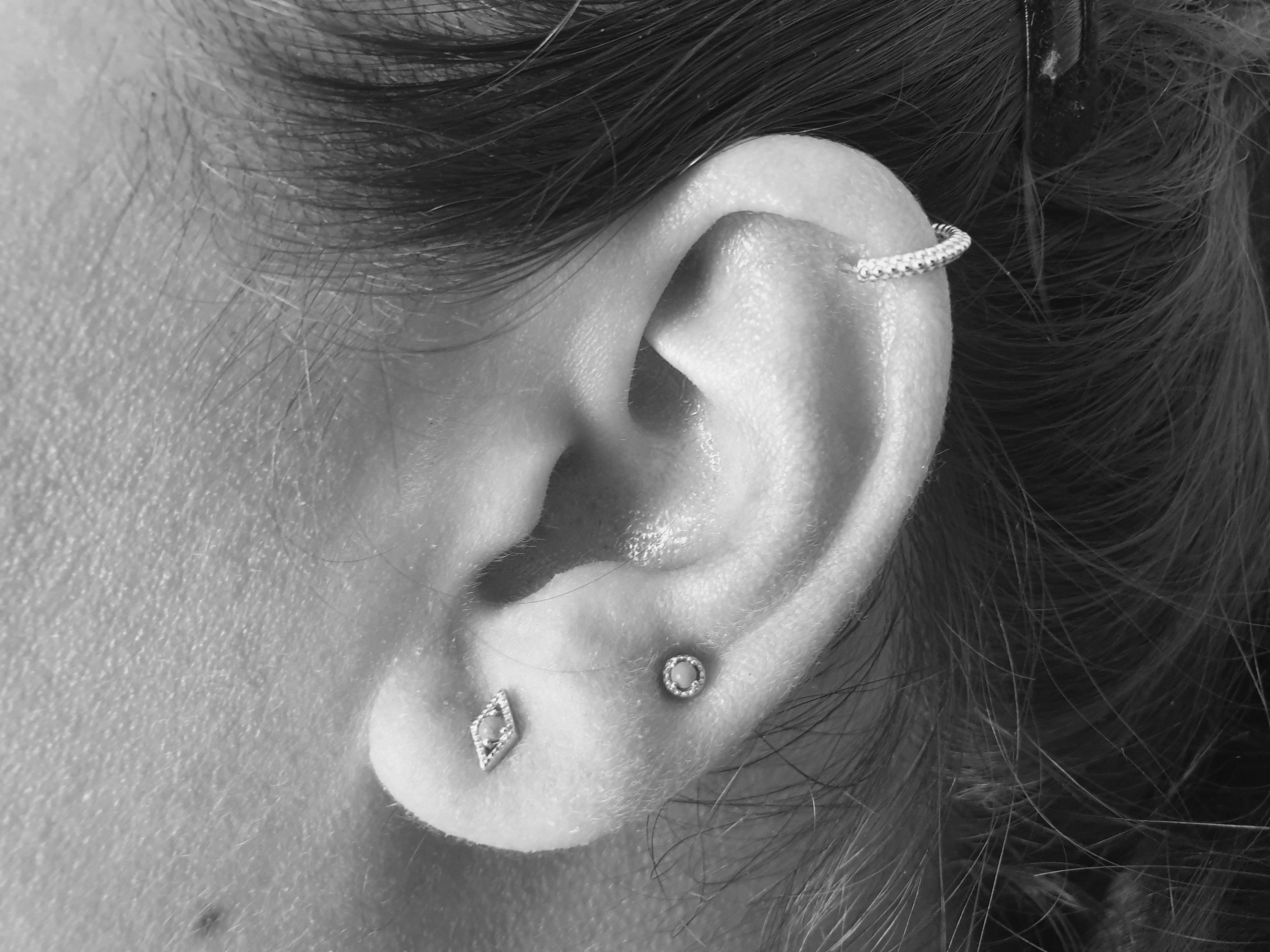 Dainty Little Balls Ear Cuff Little Balls Ear Cuff Earrings - Etsy UK