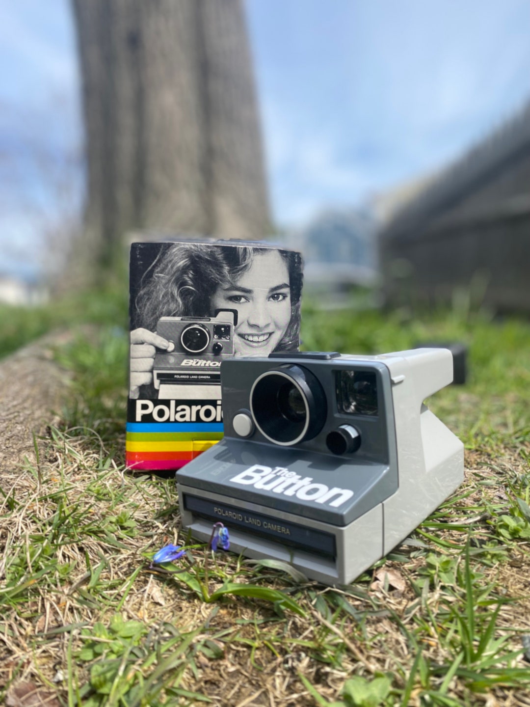 Vintage Polaroid Button Camera in Box With Instructions - Etsy