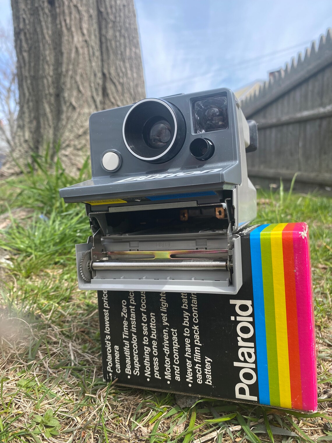 Vintage Polaroid Button Camera in Box With Instructions - Etsy