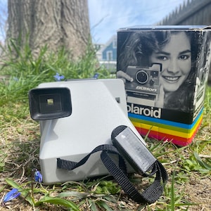 Vintage Polaroid Button Camera in Box With Instructions - Etsy