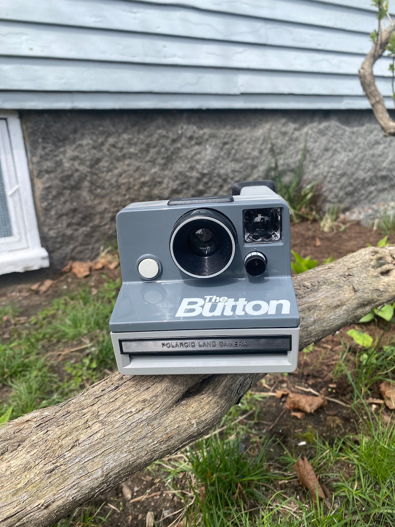 Vintage Polaroid Button Camera in Box With Instructions - Etsy