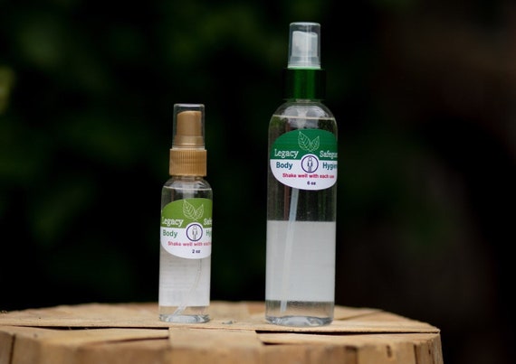 Natural Body Hygiene Spray unisex - Etsy